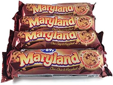 Amazon.com: Maryland Hazelnut Cookies - 145g - Pack of 4 (145g x 4) : Grocery & Gourmet Food