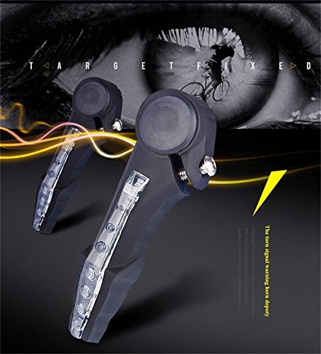 Buy Lista cycle Bicycle Handle Wheels Grips Handles Warning Light ...