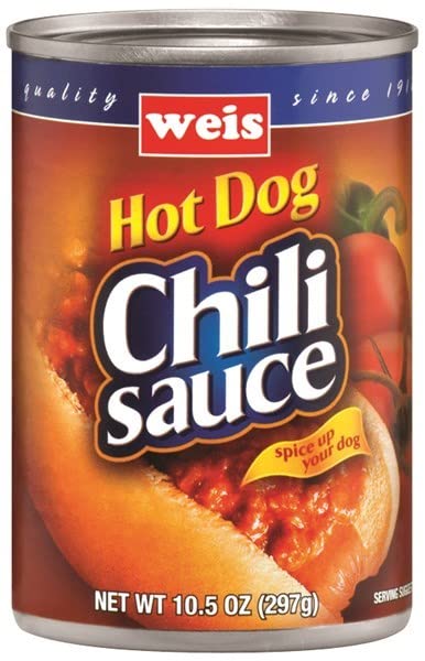 Amazon.com : Weis Quality, Chili Hot Dog Sauce, 10.5 Ounce : Grocery ...