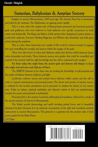 Snapklik.com : SEBITTI: Mesopotamian Magick & Demonology