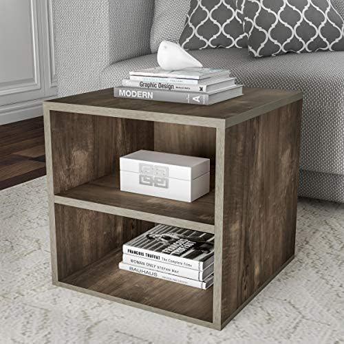 Amazon.com: Stackable Cube End Table - Contemporary Minimalist Modular ...