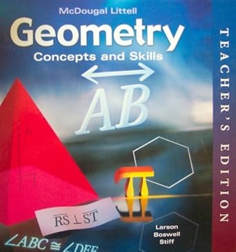 Amazon.com: Geometry Concepts and Skills - Teacher's Edition ...