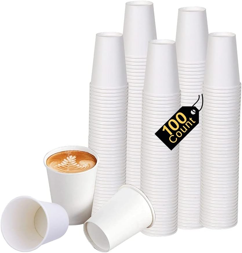 Amazon.com: Nespresso Espresso Disposable Paper Cups, 100 Milliliter, 4 ...