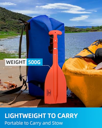 Snapklik.com : OCEANBROAD Telescoping Emergency Paddle 42 Collapsible ...