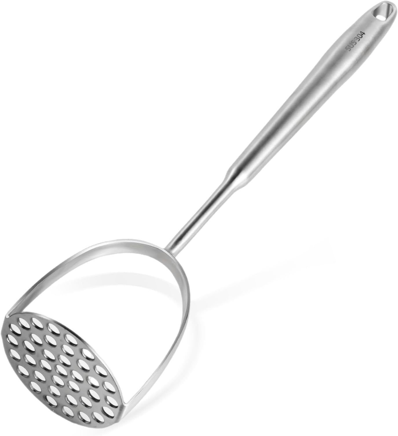 Amazon.com: Potato Masher Cooking Utensil, Stainless Steel - One Piece ...