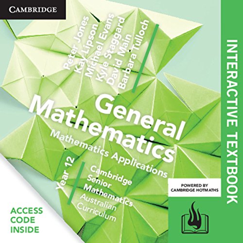 CSM AC General Mathematics Year 12 Digital (Card): Jones, Peter, Evans ...