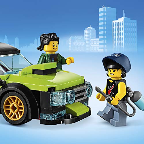 LEGO 60258 City Nitro Wheels Tuning Workshop Building Set with Tow ...
