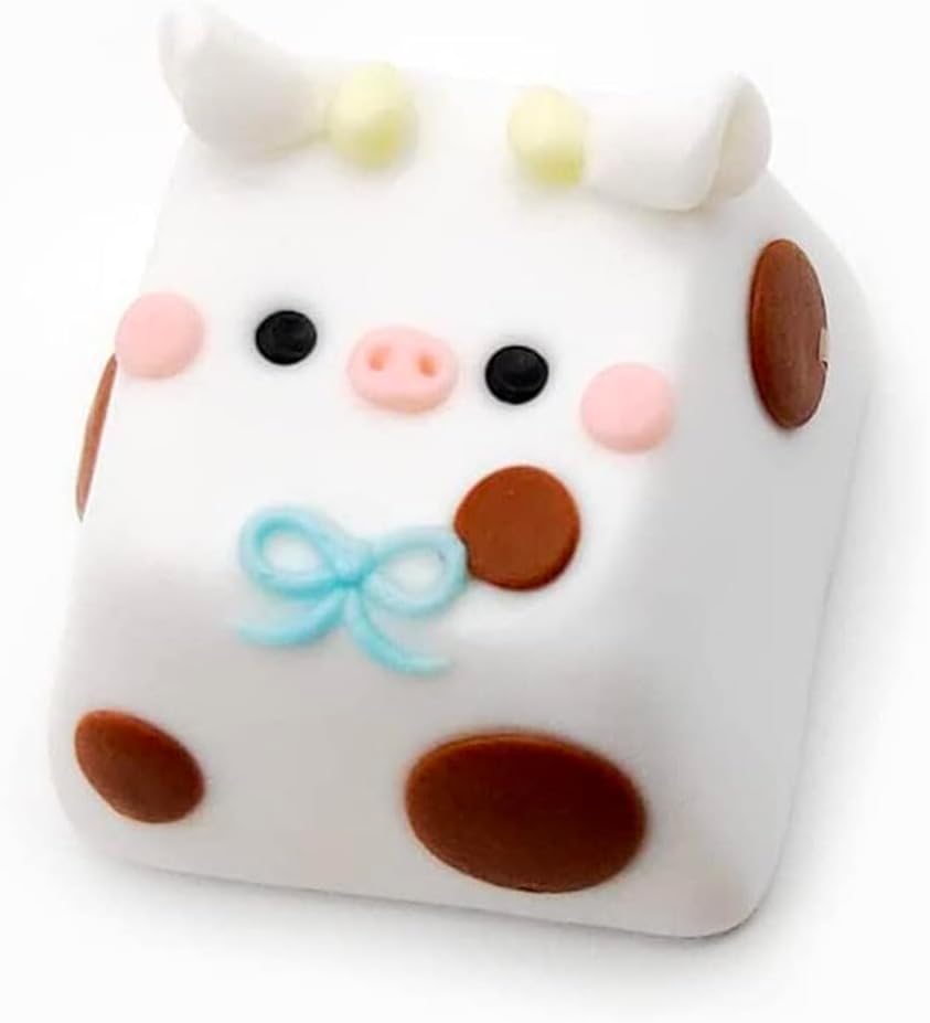 Amazon.com: Cute Cat Keycaps,Handmade Cartoon Custom 3D Anime Keycap ...