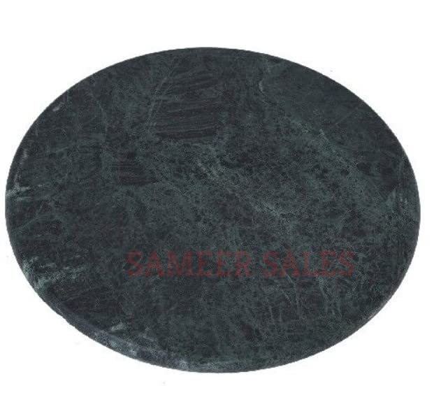 Buy SAMEER SALES Marble Chakla for Kitchen Roti Roller Chakla Marble ...