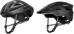 Amazon.com : Sena R2 EVO Road Cycling Bluetooth Helmet & M1 Mountain ...