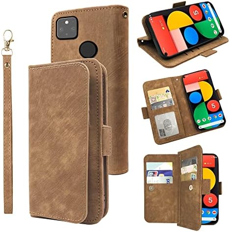 Amazon.com: Furiet Compatible with Google Pixel 5 Wallet Case Wrist ...