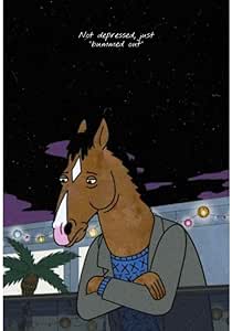 Amazon.com: Bojack Horseman Poster for Home Office and Student Room Wall | Aesthetic Poster ...