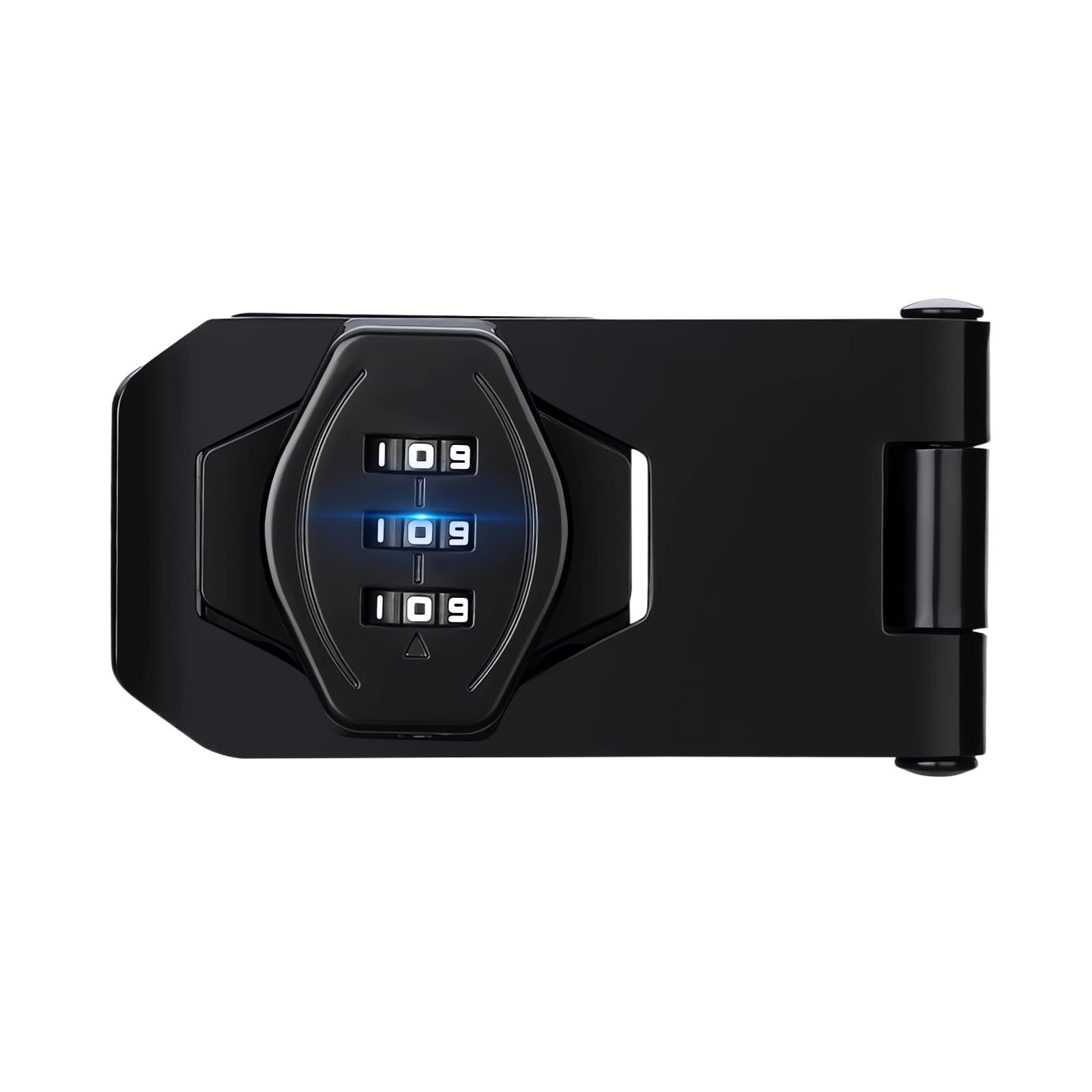 Bifold Door Lock, 3 Inch Keyless Combination Cabinet Lock Anti-Pry 3-Digit Security Closet Door ...