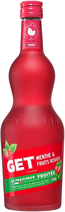 GET Menthe & Fruits rouges, liqueur fruitée, 70 cl, 17,9% : Amazon.fr ...