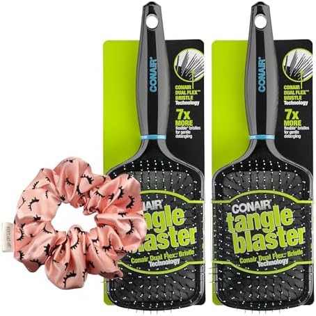 Amazon.com : westlake art Blaster Paddle Brush, Bundled with Hair Tie ...