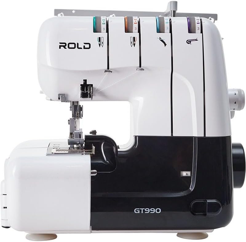 Rold GT990 Overlockmaschine – 12 Nähprogramme | Leise & leistungsstark ...