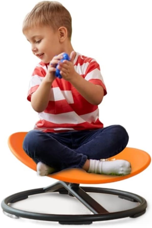 Kids Spinning Chair, Carousel Spin Sensory Chair, Kid Spinning Carousel ...