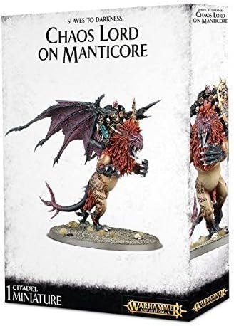 Amazon.com: Games Workshop Chaos Lord On Manticore : Toys & Games