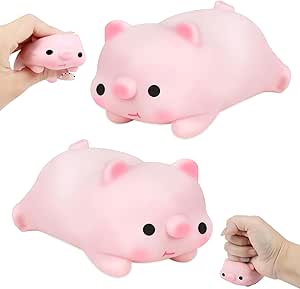 GAROMIA Stress Pig Pack of 2 Pig Stress Decompression Pig Creative ...
