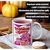 Amazon.com: Franken-Berry Coffee Mug – Retro Cereal Monster Design ...