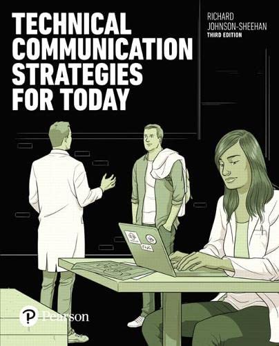 Amazon.com: Technical Communication Strategies for Today [RENTAL ...