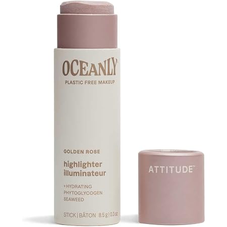 Amazon.com : ATTITUDE Oceanly Plastic-Free Lightweight Blush Stick ...
