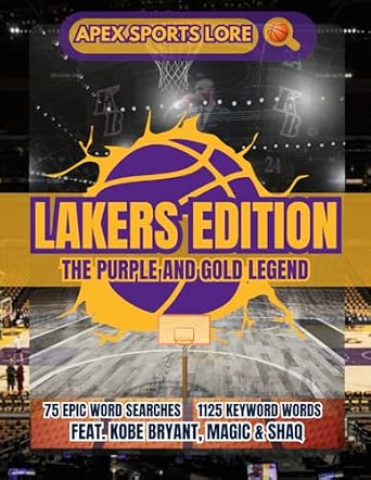 Amazon.com: L.A. LAKERS WORD SEARCH BOOK: 75 EPIC PUZZLES & LORE OF ...