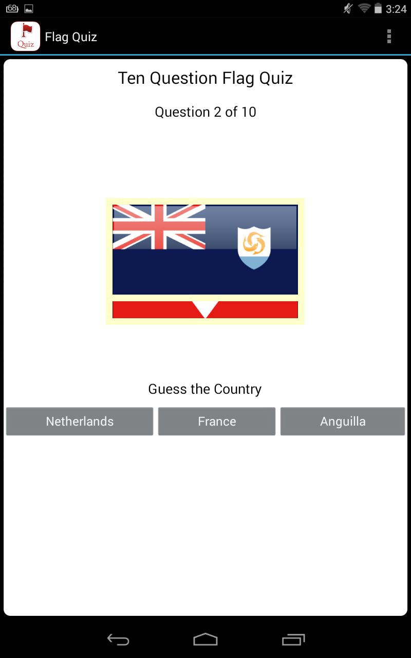 Flag Quiz - App on Amazon Appstore