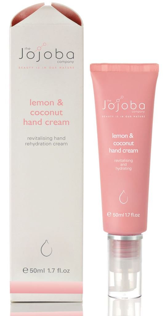 Amazon.com : Hands by The Jojoba Company Lemon & Coconut Hand Cream ...