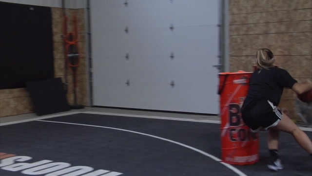 Watch Defender Extender Basketball Training Pads Beat the Help Drill on ...