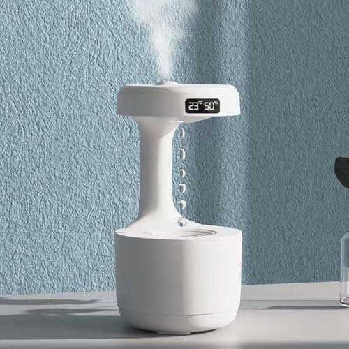 Amazon.com: Anti Gravity Humidifier with LED Clock Display, Ultrasonic ...
