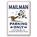 Amazon.com: Mailman Sign | Indoor/Outdoor | Funny Home Décor for ...