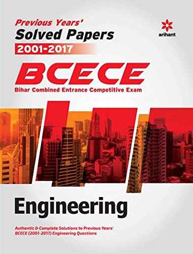 Previous Years' Solved Papers BCECE Engineering: unknown author ...
