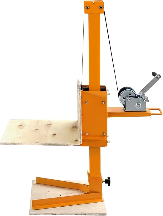 Amazon.com: Material Lift Winch Stacker 441 Lbs 72” Max Lift, Pallet ...