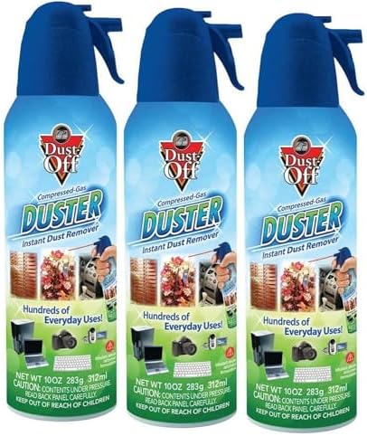 Dust-Off Compressed Air XL-300ml x 2 Pack : Amazon.co.uk: Stationery ...