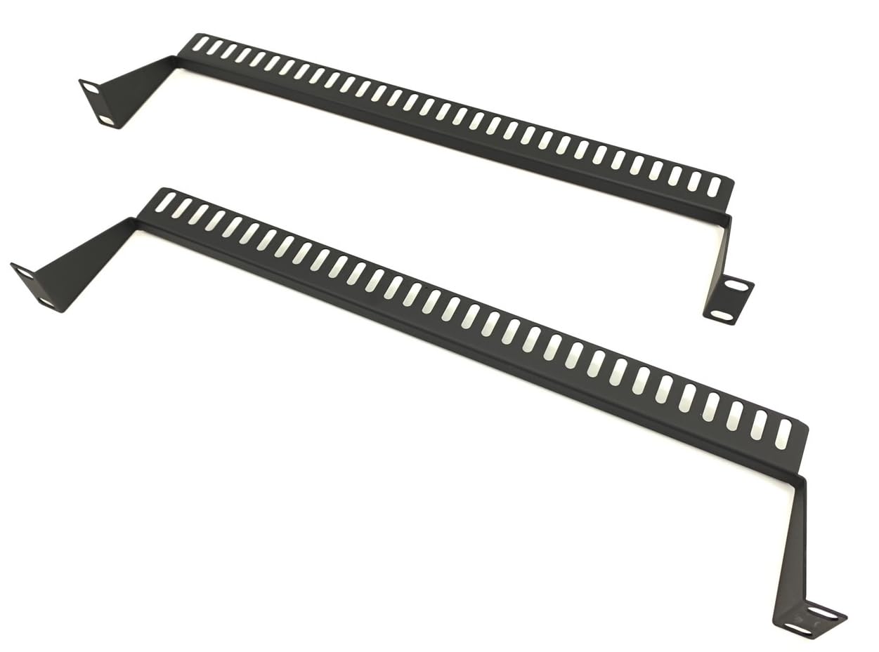 Amazon.com: Metamas Lab - 2 Pack 1U Horizontal 19-Inch Rack Mount Cable ...