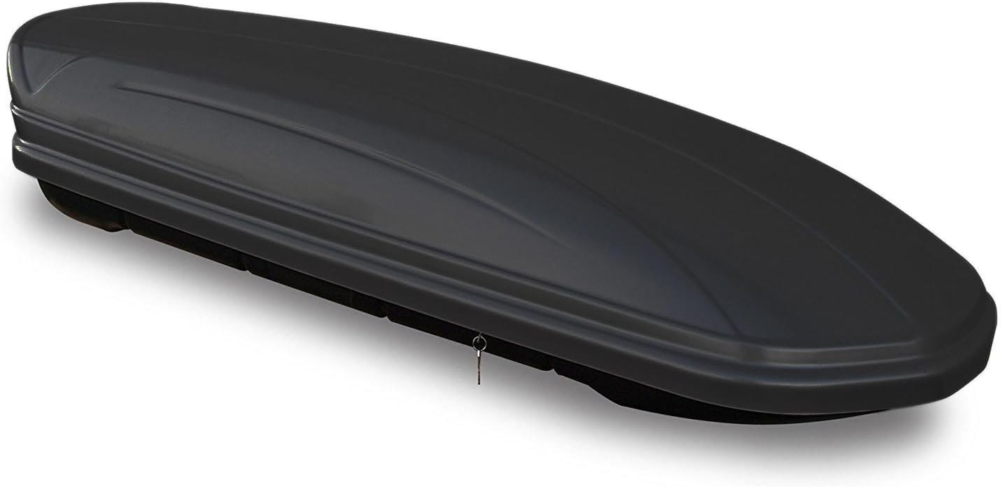 Dachbox VDP-MAA320 schwarz matt Auto-Dachkoffer abschließbar 320 Liter ...