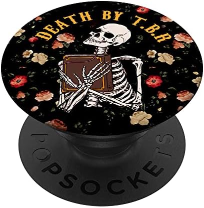 Amazon.com: Death By T.B.R To Be Read Skeleton Reading Book Bookish ...