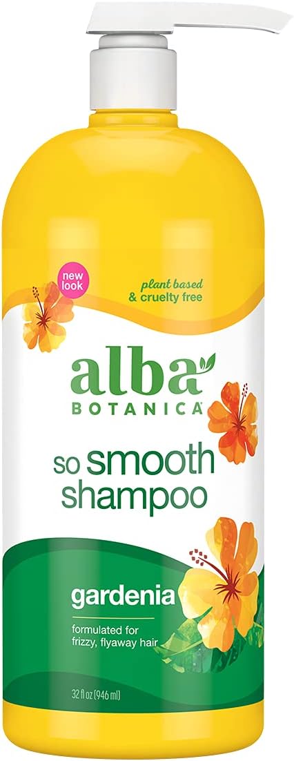 Amazon.com : Alba Botanica So Smooth Shampoo, Gardenia, 32 Oz : Beauty ...