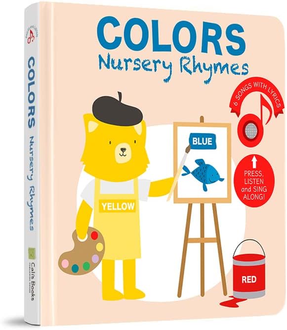 Amazon.com: Cali's Books Colors Songs - Sound Books for Toddlers 1-3 ...