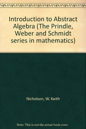 Buy Introduction to Abstract Algebra Book Online at Low Prices in India ...