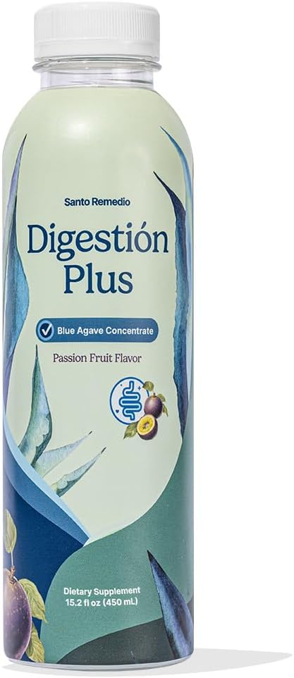 Amazon.com: Santo Remedio Digestion Plus + Colon Plus Pineapple Flavor ...