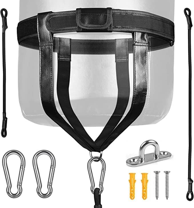Amazon.com : Heavy Duty Boxing Heavy Bag Anchor Kit – Double-End Fixed ...