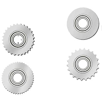 4pcs Cutter Wheel for Texture Wood Turning Tool Thread Sprail Texturing ...