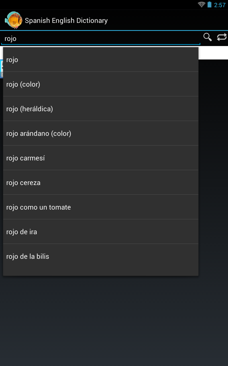 English Spanish Dictionary - App on Amazon Appstore