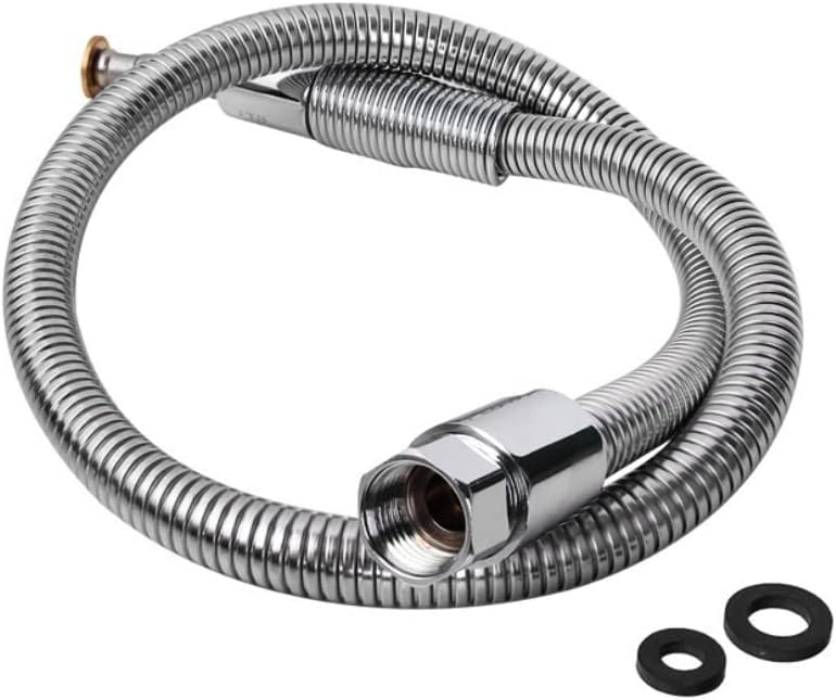 Pre Rinse Hose Replacement, 96cm 38” Stainless Steel Flexible Hose for ...