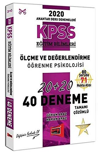 2020 KPSS Eğitim Bilimleri Ölçme ve Değerlendirme, Öğrenme Psikolojisi ...