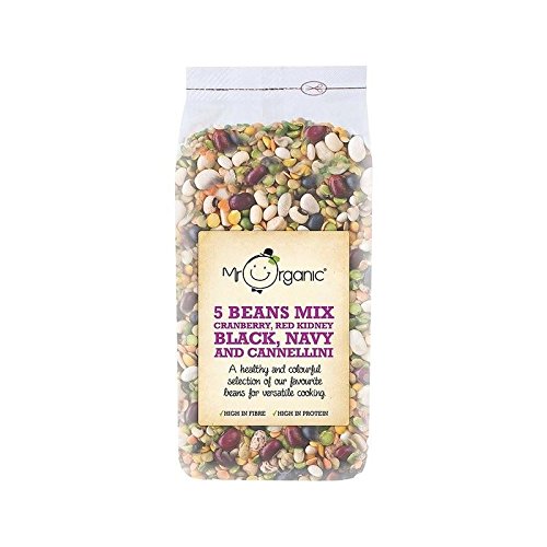Amazon.com : Mr Organic 5 Beans Mix 500g - (Pack of 4) : Grocery ...