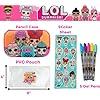 Amazon.com : Innovative Designs LOL Surprise Dolls Pencil Case Set with ...