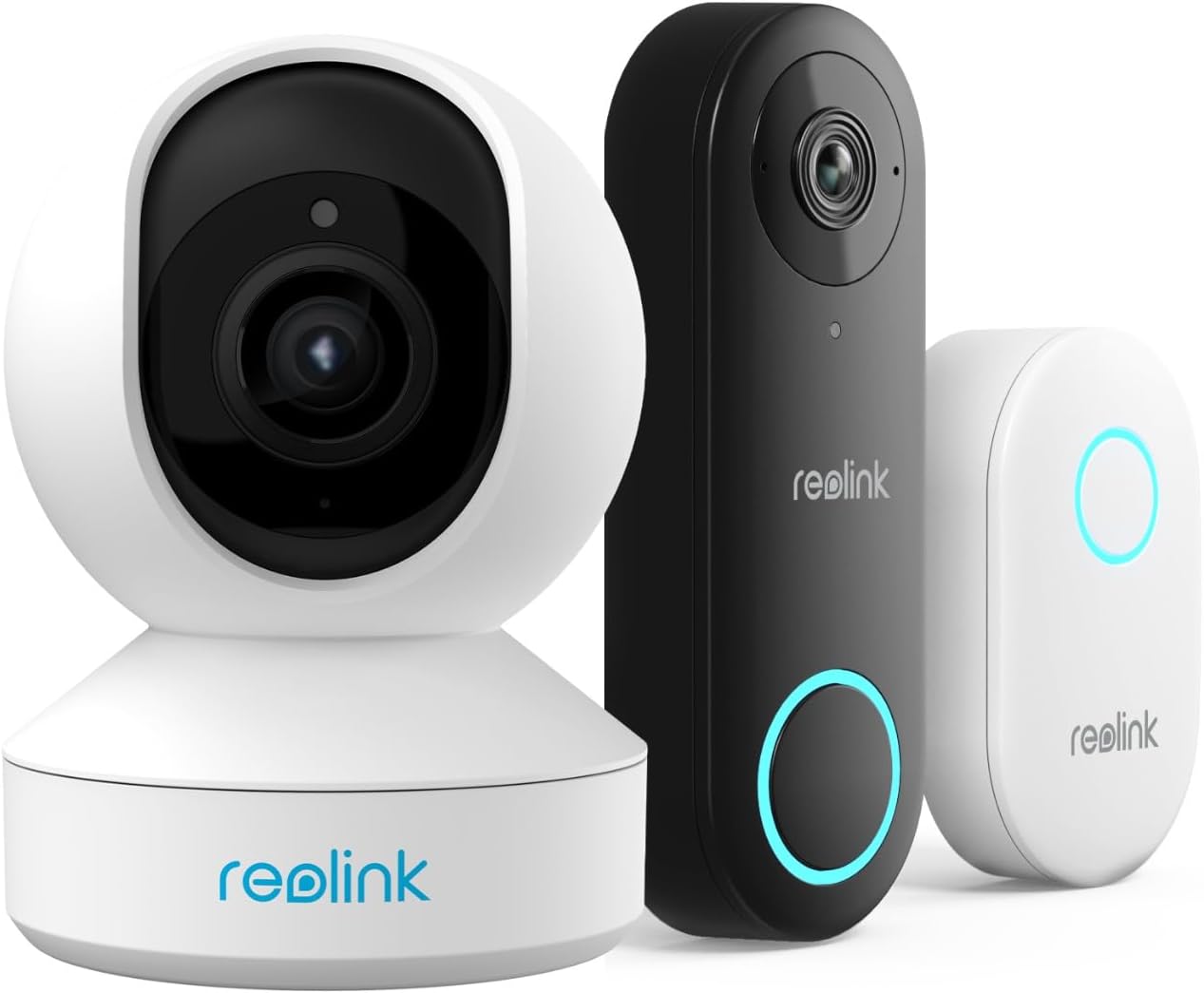 Amazon.com : REOLINK Doorbell Camera with 3MP Indoor Camera Bundle ...
